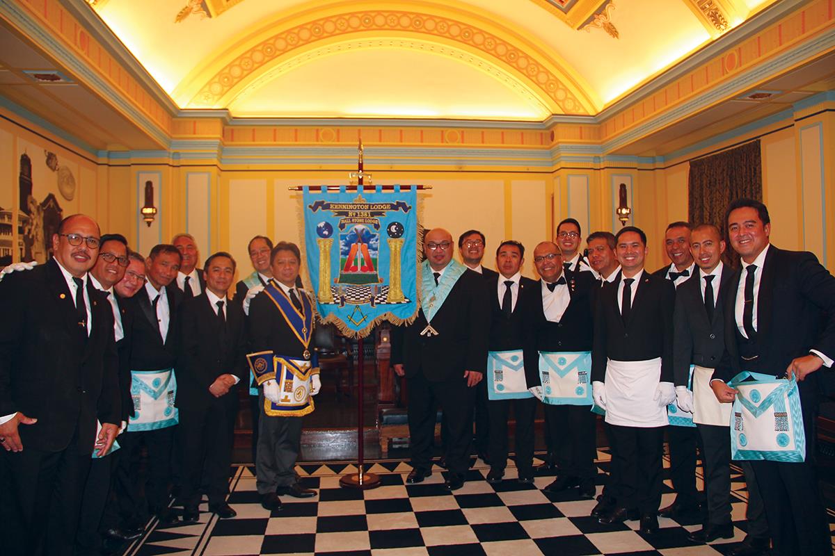 Double Celebrations for Kennington Lodge No. 1381 - Snaresbrook Lodge 4010